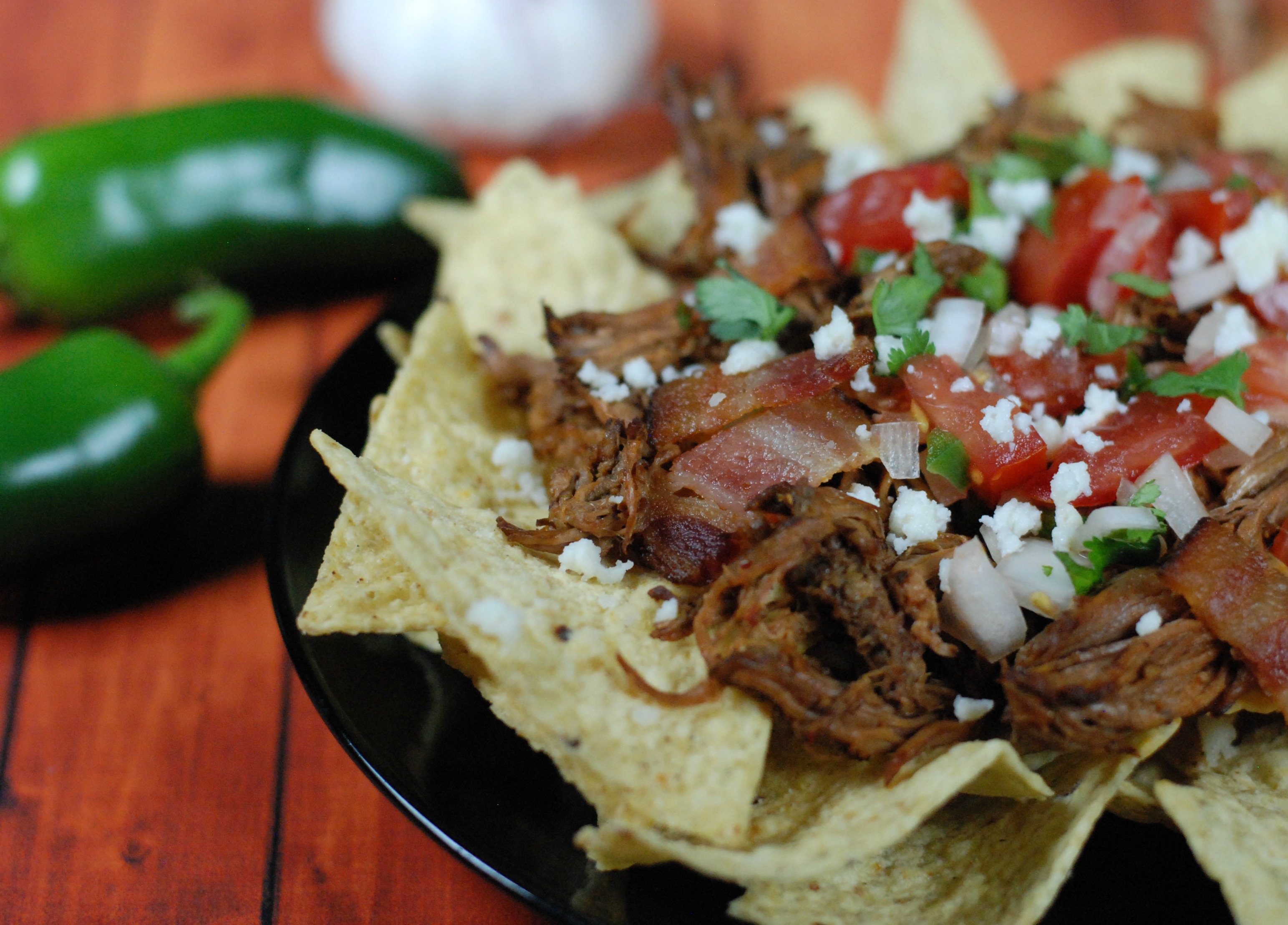 Bacon Barbacoa Nachos - Sweet Shoppe Mom | Phoenix Lifestyle Blog