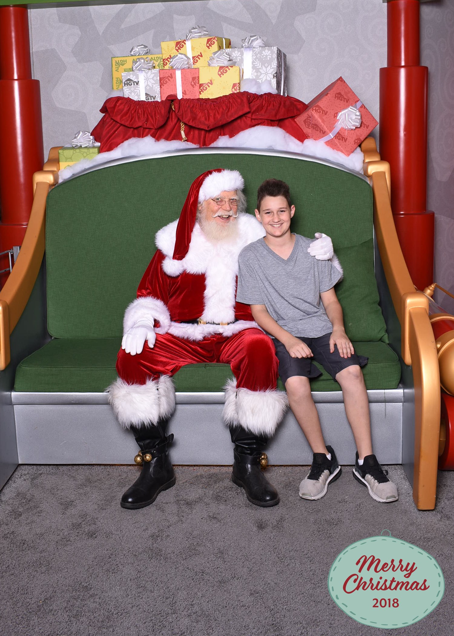 Funny Mall Santa Pictures
