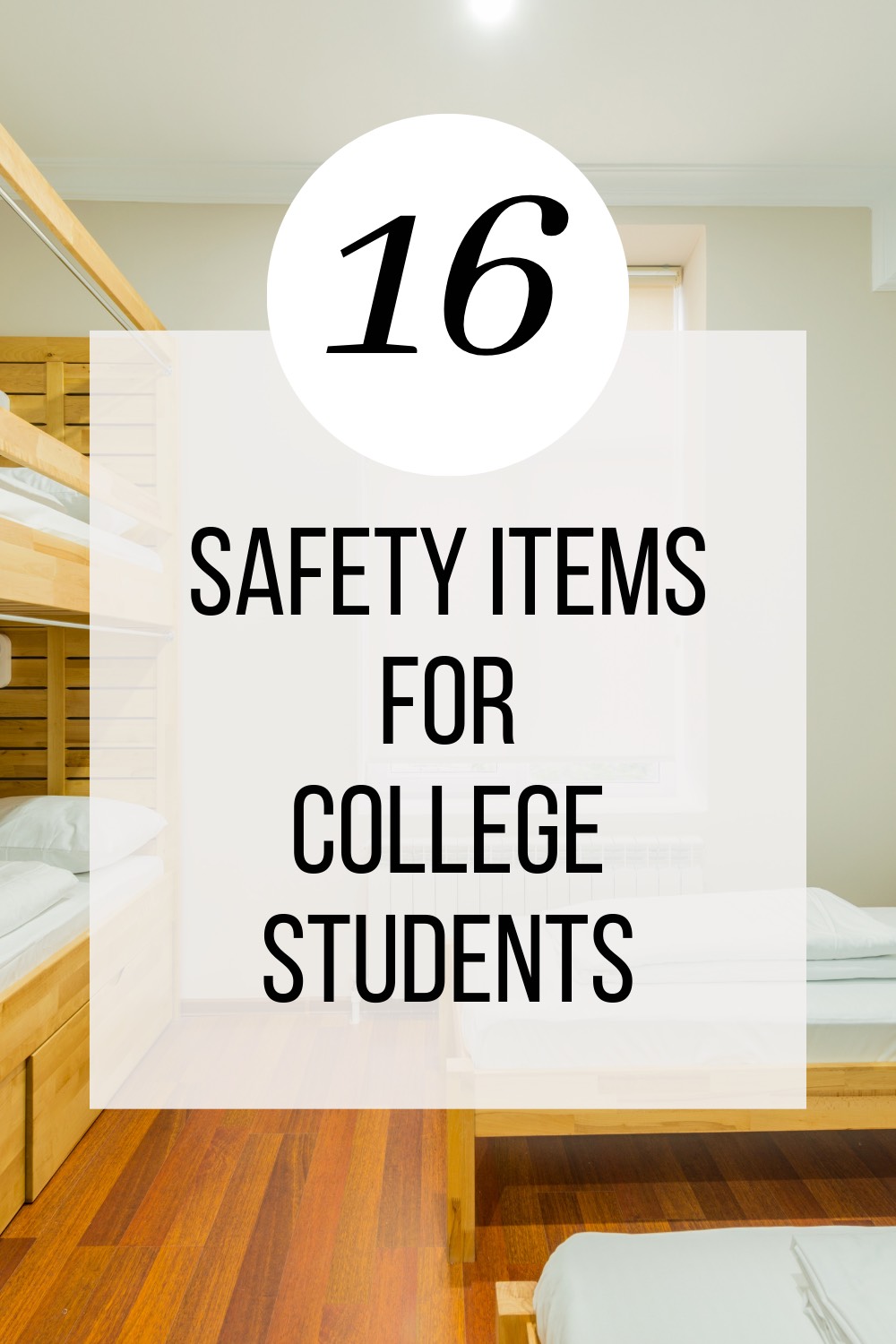 17 Safety Must Haves for College Students - Sweet Shoppe Mom | Phoenix ...
